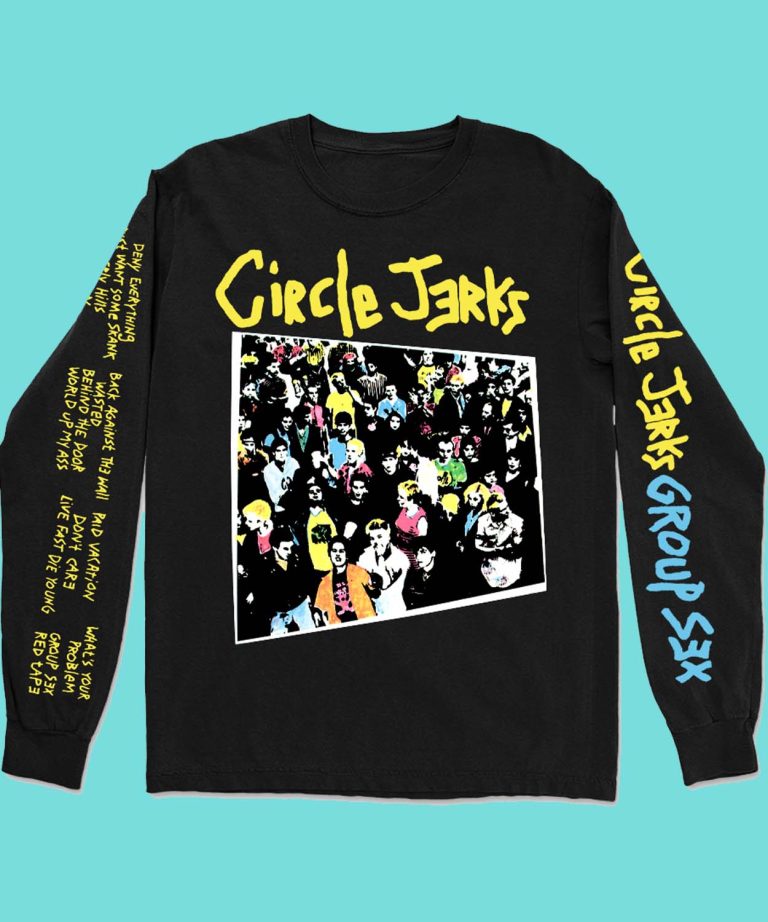 Circle Jerks Merch 2021 Group Sex Long Sleeve (Black) - Newest Fashion ...