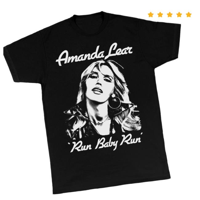 Fullbreach77 Merch Store Amanda Lear Run Baby Run Men’S T-Shirt ...