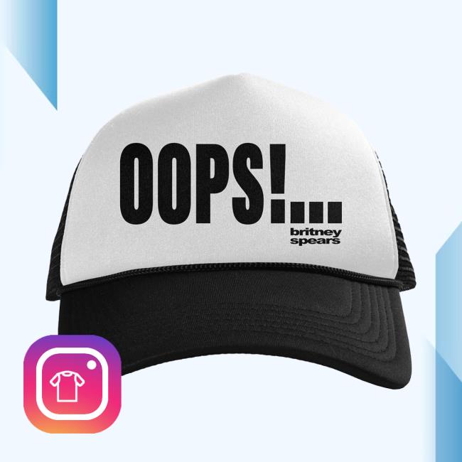 Britney Spears Store Merch Oops!... Tour Anniversary Hat - Newest Fashion Trends