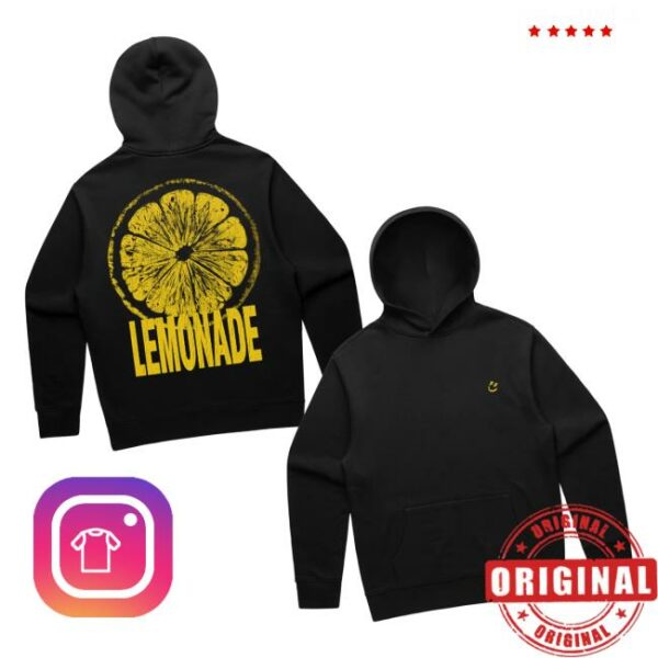 Louis Tomlinson Store Merch Lemonade Black Hoodie - Newest Fashion Trends