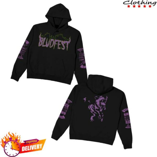 Yungblud Store Merch Bludfest Hoodie - Newest Fashion Trends
