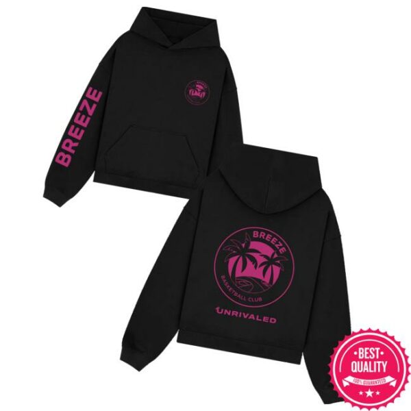 Unrivaled Shop Merch Breeze Basketball Club Logo Hoodie - Newest ...