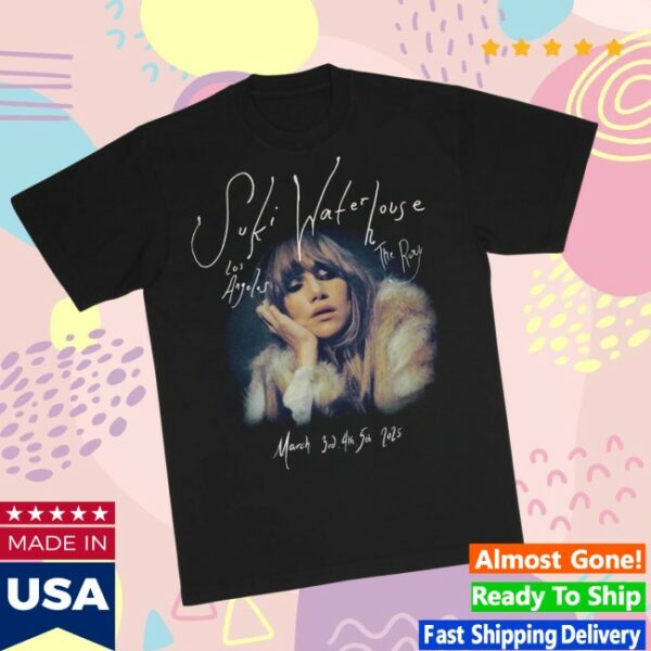 Suki Waterhouse Store Merch Suki Waterhouse The Roxy 2025 Tee - Newest ...