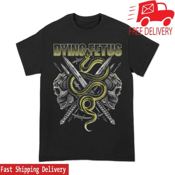 Dying Fetus Band Store Merch Dying Fetus Snake Skull Tee - Newest ...