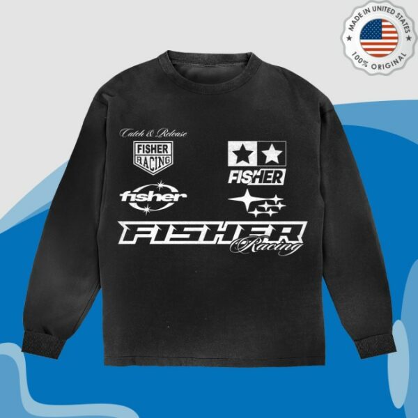 Fisher Store Merch Fisher Racing Long Sleeve - Newest Fashion Trends