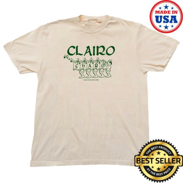 Clairo Store Merch Charm Trumpet Fest Tee - Newest Fashion Trends