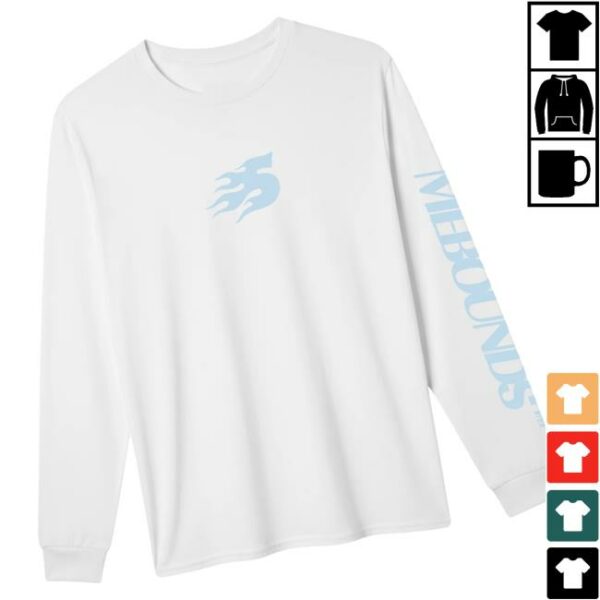 Angel Reese Merch Store Mebounds Long Sleeve White - Newest Fashion Trends
