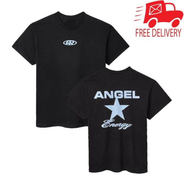 The Angel Reese Merch Store Ar Angel Energy T-Shirt Black - Newest ...