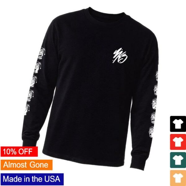 3Fs Merch Store Faces Long Sleeve - Newest Fashion Trends