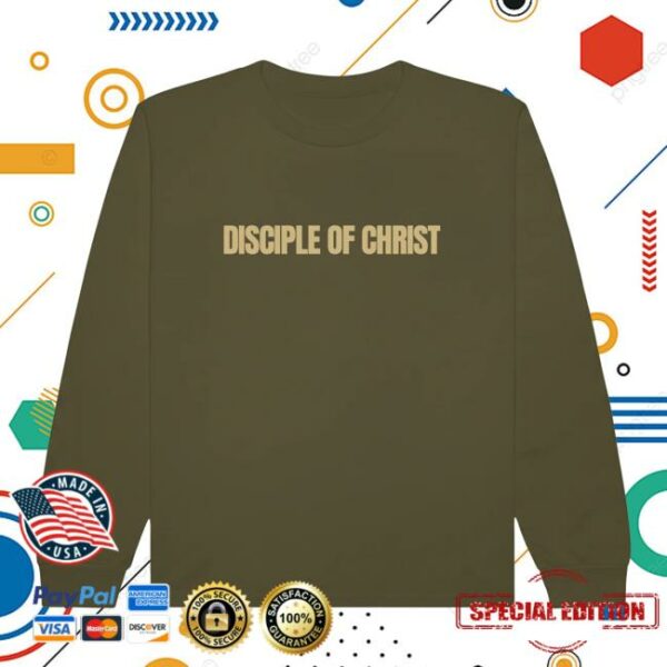 2819 Merch Store Disciple Of Christ Long-Sleeve Army - Newest Fashion ...