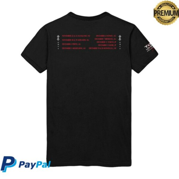 Tool Official Store Merch Tool 2025 Pacific Rim Tour T-Shirt - Newest ...