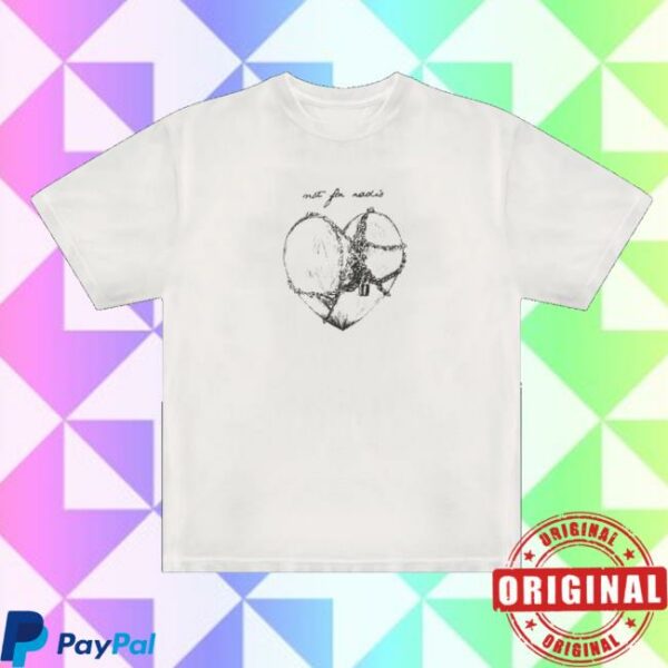 Not For Radio Shop Merch Chain Heart Tee - Newest Fashion Trends