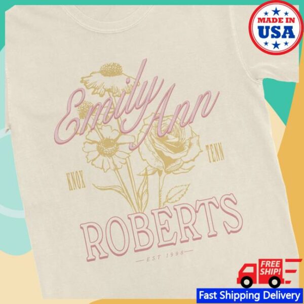 Emily Ann Roberts Merch Store Ivory Puff Tee - Newest Fashion Trends