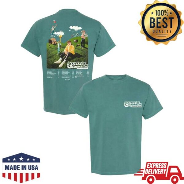 Kurtis Conner Merch Store Kc 2025 Fall Tour Green Tee - Newest Fashion ...