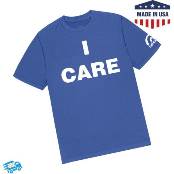 Turnstile Merch Store Turnstile I Care Blue Tee - Newest Fashion Trends