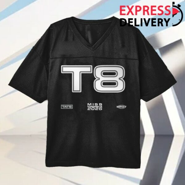 Tatemcrae Store Merch T8 Black Jersey - Newest Fashion Trends