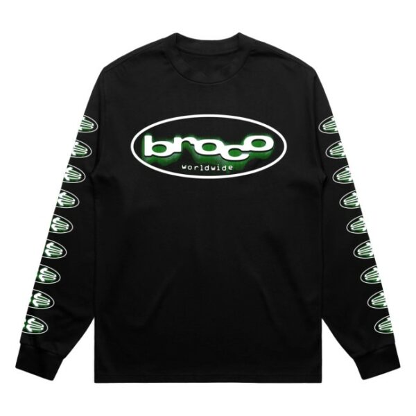 Don Broco Store Merch 90'S Black Longsleeve - Newest Fashion Trends
