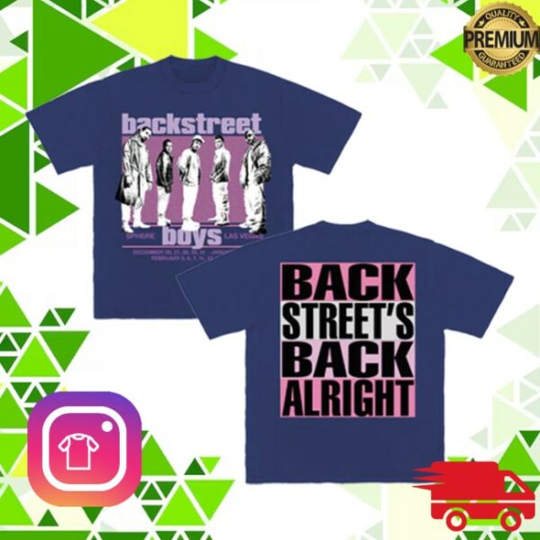 Backstreet Boys Store Merch Backstreet's Back Into The Millennium Tee ...