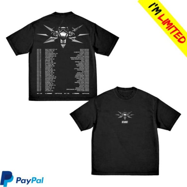Playboi Carti Merch Store Opium Antagonist Tour 2.0 T-Shirt - Newest ...