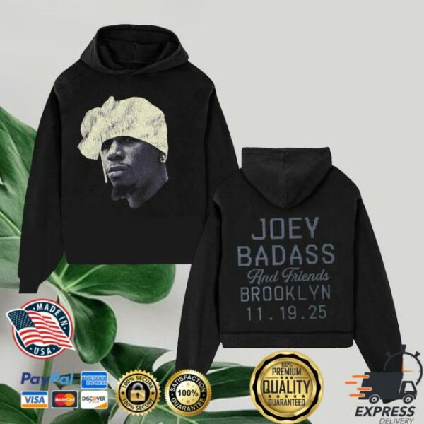 Joey Badass Store Merch Joey Bada$$ & Friends In Brooklyn Hoodie ...