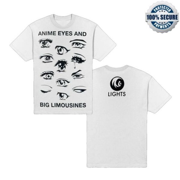 I Am Lights Merch Store Anime Eyes Tee - Newest Fashion Trends