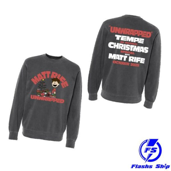 Matt Rife Shop Merch Xmas Crewneck - Newest Fashion Trends