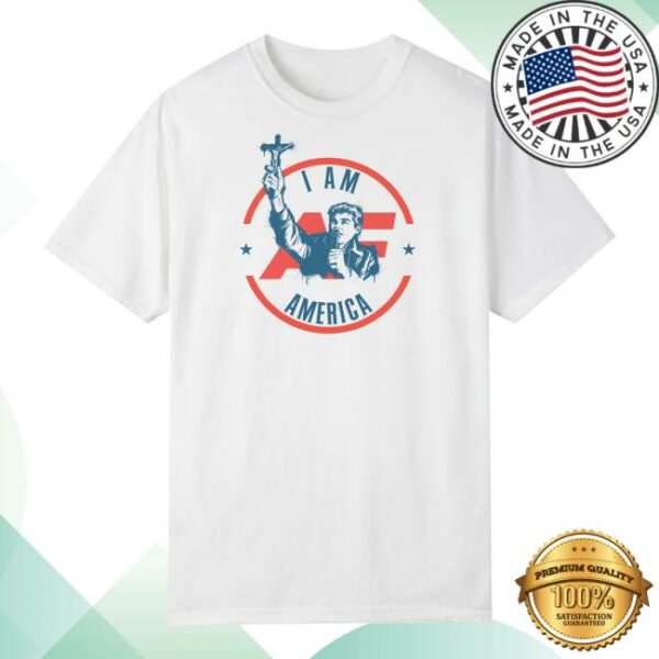 Nick Fuentes Merch Store America First Crucifix T-Shirt - Newest ...