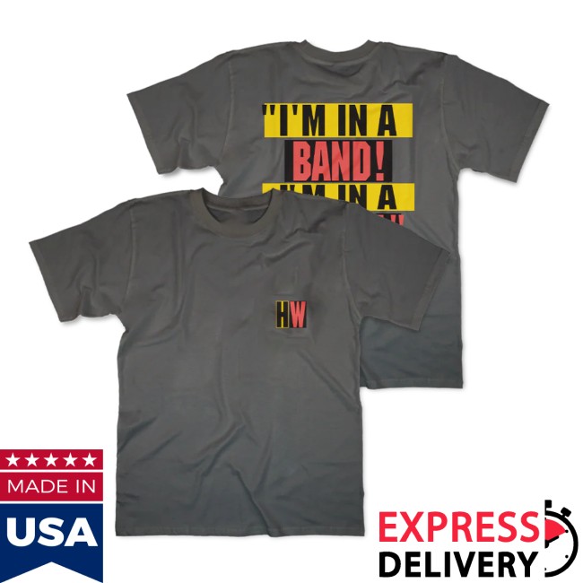 Hayley Williams Store Merch I'm In A Band! Pepper Tee - Newest Fashion ...