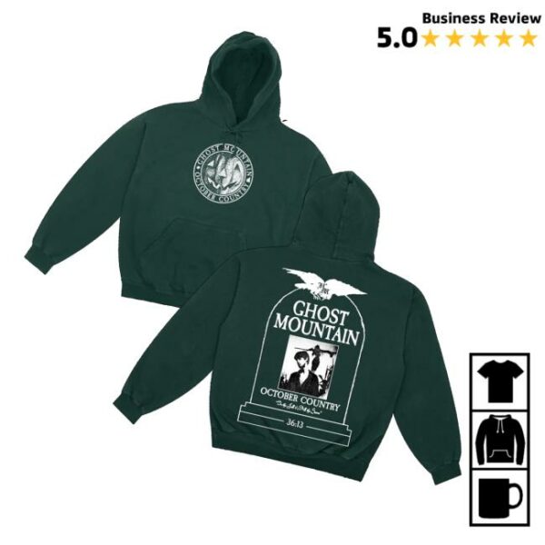 Haunted Mound Merch Store Ghost Mountain Seal Hoodie - Newest Fashion ...