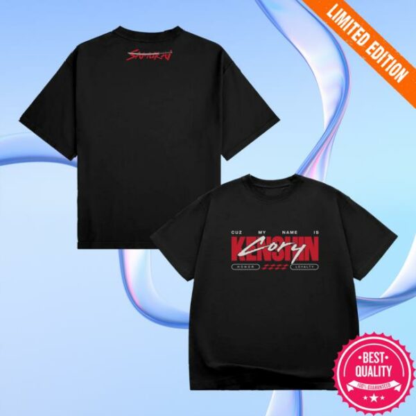 Coryxkenshin Merch Store My Name Is Tee - Newest Fashion Trends