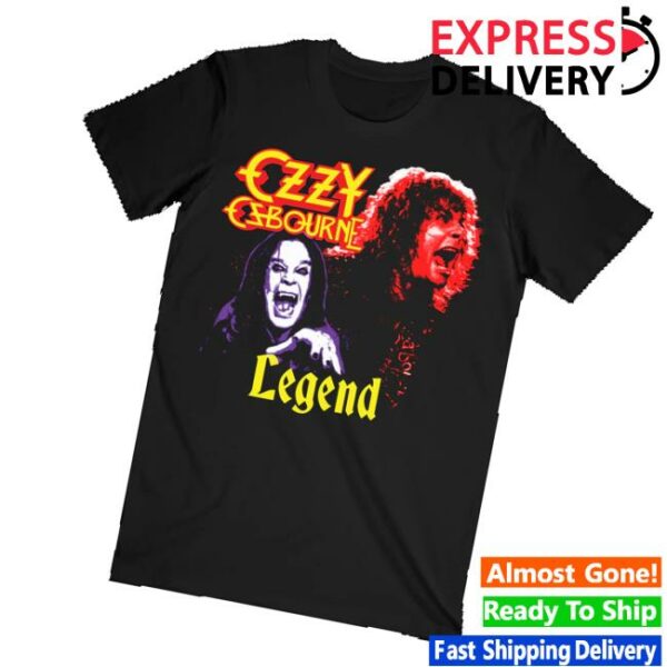 Ozzy Osbourne Merch Store Legend Tee Shirt - Newest Fashion Trends