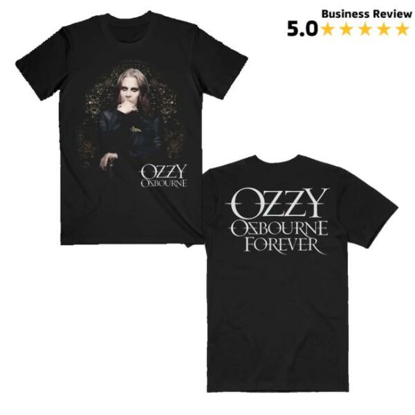 Ozzy Osbourne Merch Store Ozzy Forever Throne Tee - Newest Fashion Trends