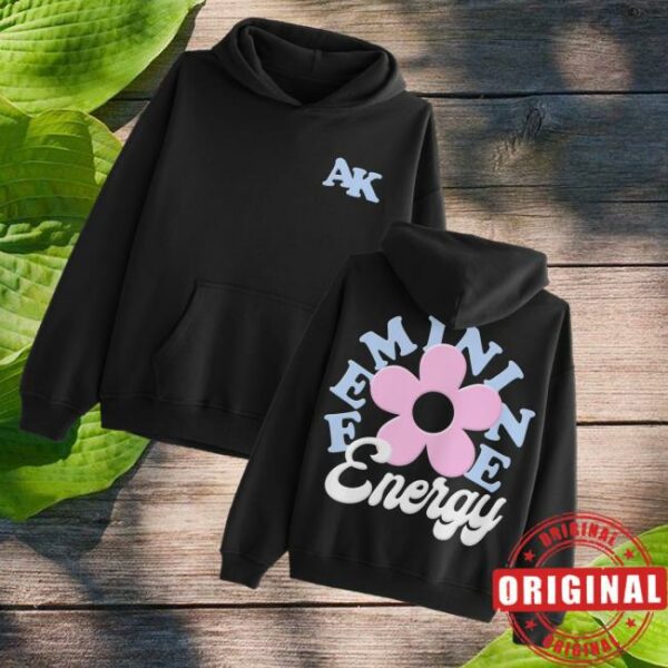 Alexandra Kay Merch Store Feminine Energy Black Hoodie - Newest Fashion ...