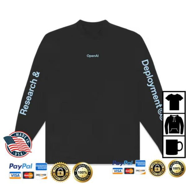 Open Ai Merch Store R&D Co. Long Sleeve - Newest Fashion Trends