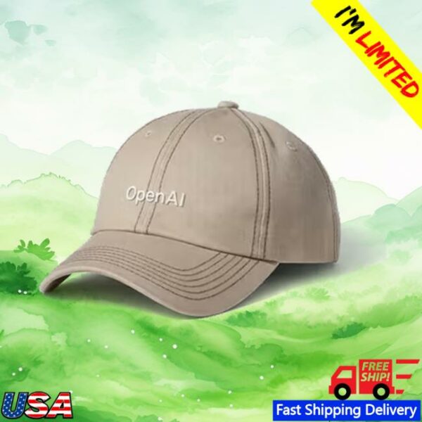Open Ai Merch Store Wordmark Cap - Newest Fashion Trends