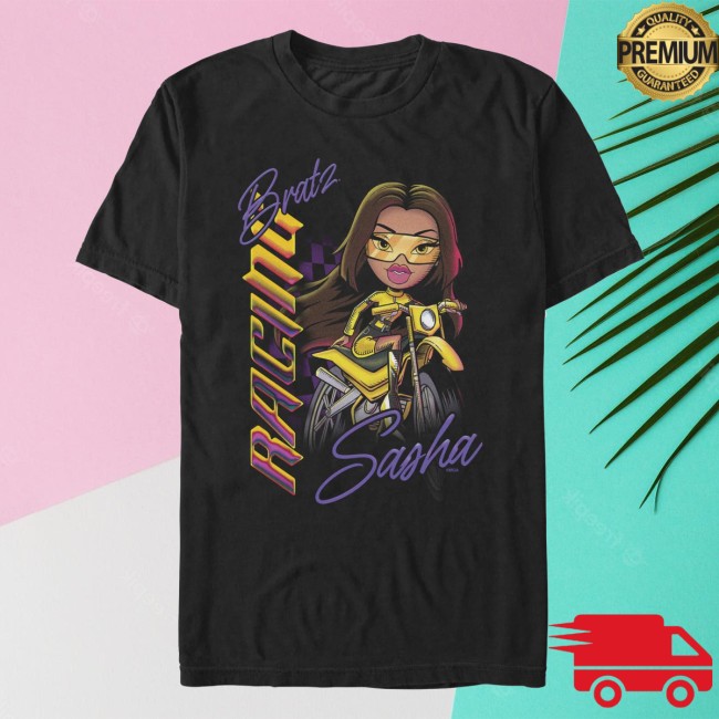 Bratz Store Merch Scorchin’ Sasha Adult T-Shirt - Newest Fashion Trends