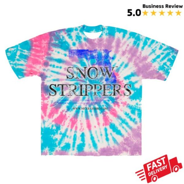 Farmer's Daughter Merch Store Snow Strippers Gun Logo Dye Tee - Newest ...