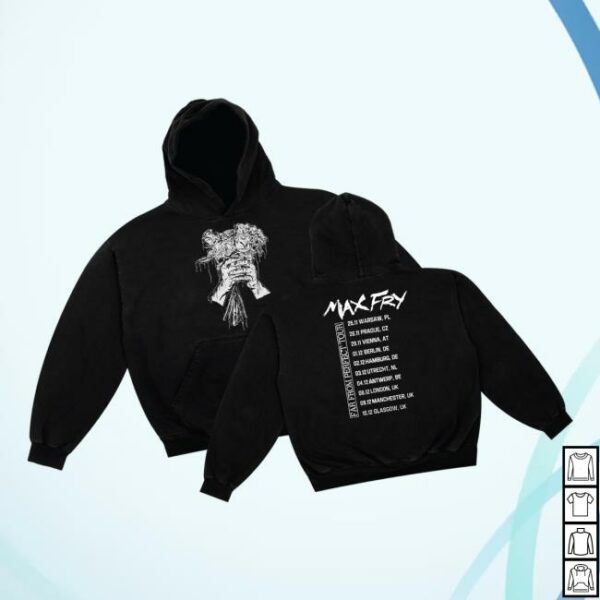 Max Fry Merch Store Euro Tour Hoodie - Newest Fashion Trends