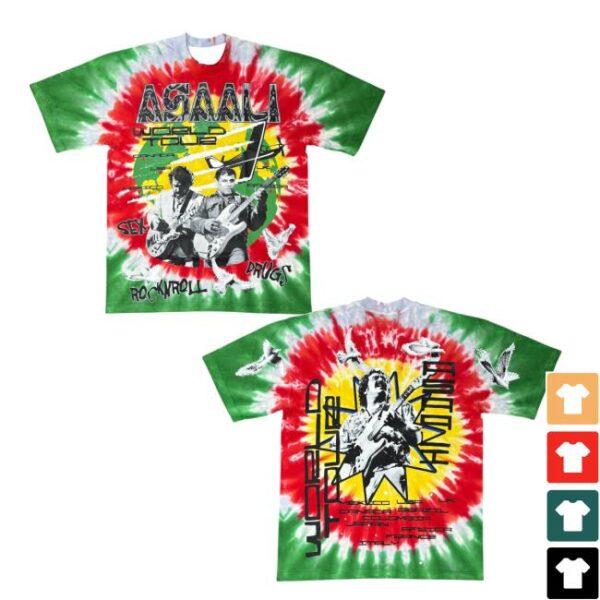 Asaali Merch Store World Tour Vol.2 T-Shirt - Newest Fashion Trends