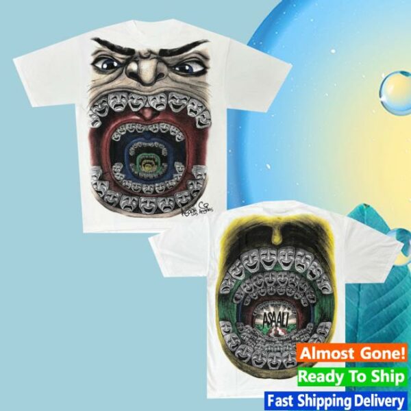 Asaali Merch Store Acid Mouth T-Shirt - Newest Fashion Trends