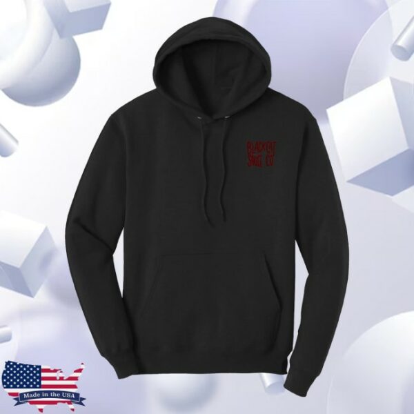 Black Cat Sauce Store Merch Black Cat Sweatshirt Black Maroon Text ...