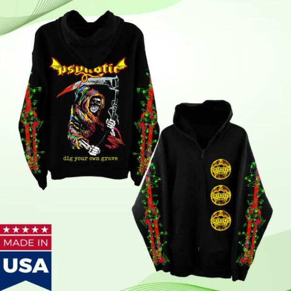 Osamason Merch Store Reaper Zip Up - Newest Fashion Trends