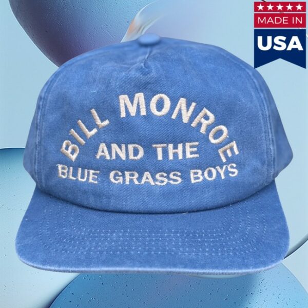 The Dome Swap Store Merch Bill Monroe & The Blue Grass Boys Hat ...