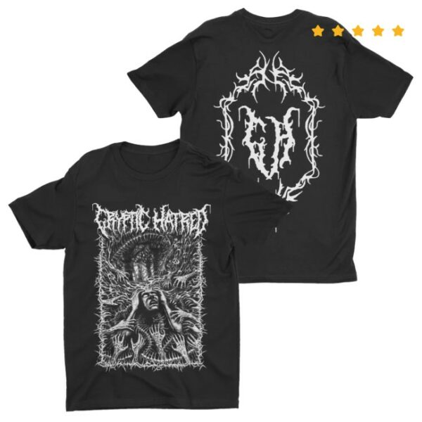 Nightshiftmerch Cryptic Hatred Internal Torment B&W T-Shirt - Newest ...