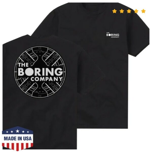 The Boring Company Store Merch Boring Company Cutterhead T-Shirt ...