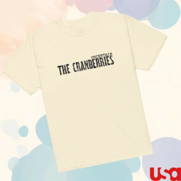 The Cranberries Official Store Merch The Cranberries Uncertain Logo T ...