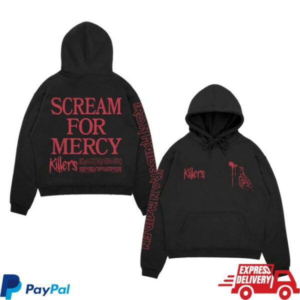 Iron Maiden Merch Store Killers 45 Scream For Mercy Hoodie - Newest ...
