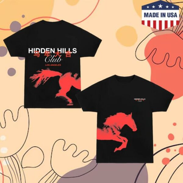 Hidden Hills Merch Store Year Of The Horse Tee - Newest Fashion Trends