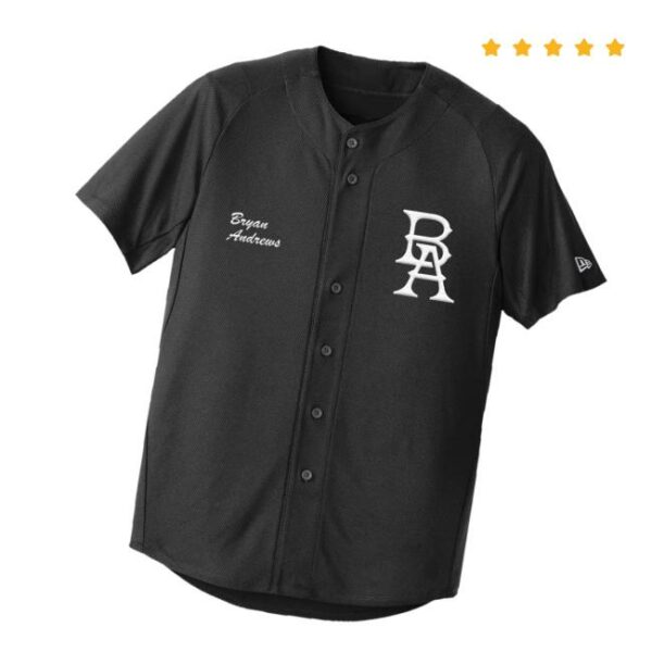 Armada Merch Store Bryan Andrews Ba Baseball Jersey - Newest Fashion Trends