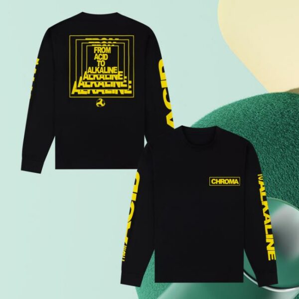 Bicep Music Merch Store Acid Chroma Longsleeve Tee Black - Newest ...